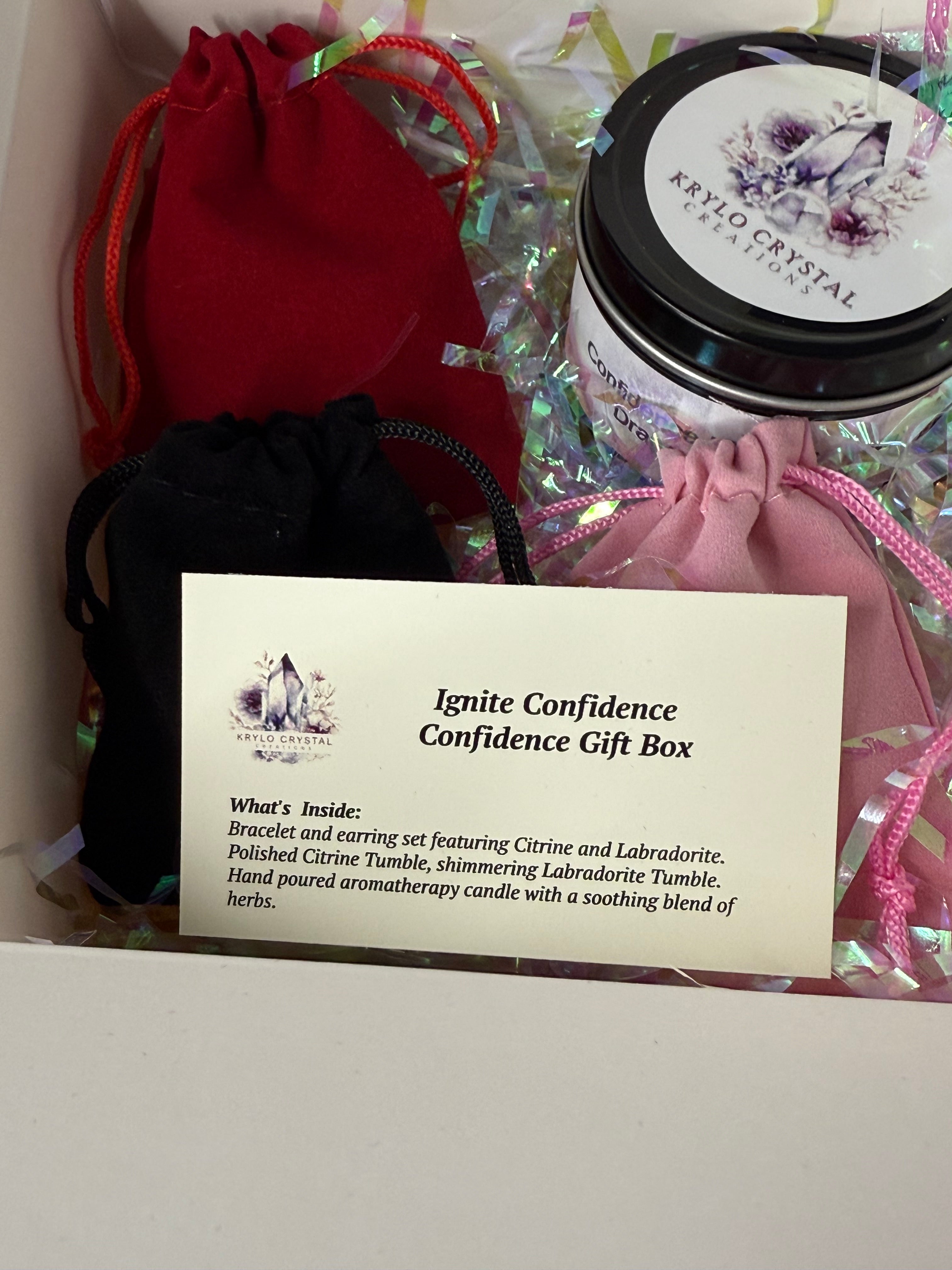Heart’s Embrace Self-Love Box Gift Box – Krylo Crystal Creations